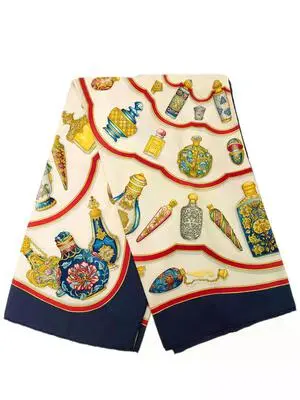 Hermès 2000-2026 Qu Importe Le Flacon Silk Scarf 90 Scarves - Multicolour
