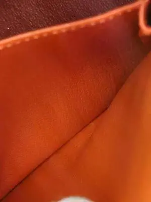 Hermès Togo Leather Kelly Ii Retourne 32 Satchel - Orange