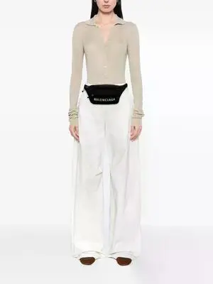 Balenciaga 2018 Small Nylon Logo Wheel Belt Bag