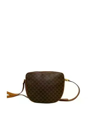 Celine Macadam Coated Canvas Crossbody Bag
