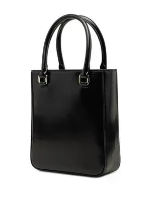 Prada 2013-2026 Small Spazzolato Leather Satchel - Black