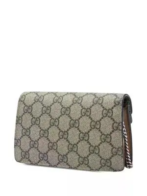 Gucci Mini Gg Supreme Dionysus Crossbody Bag - Neutrals