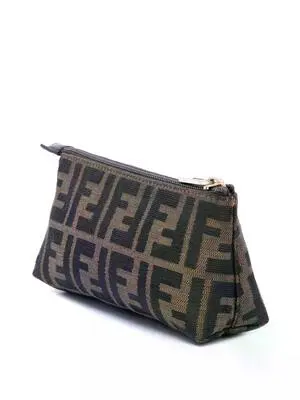 Fendi Zucca Canvas Clutch Bag