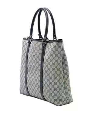 Gucci Gg Supreme Joy Vertical Tote Bag - Neutrals