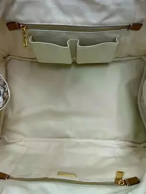 Prada 2013-2026 Large Canvas Canapa Azulejos Satchel