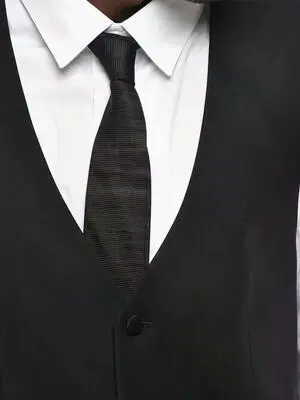 Corneliani Patterned-jacquard Button-up Waistcoat