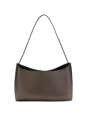THE ROW Alma Baguette Shoulder Bag - Brown