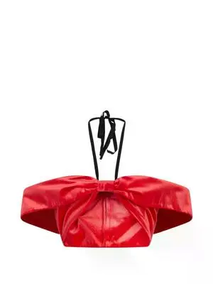 Philosophy Di Lorenzo Serafini Bow-detail Halterneck Top