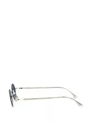 Mykita Round Frame Mirrored Sunglasses