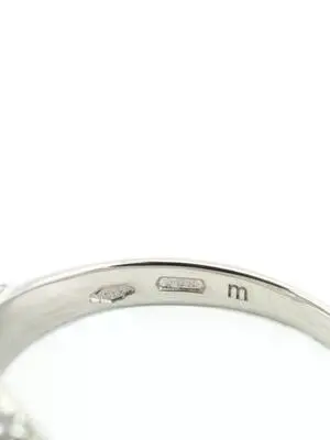 BVLGARI 950 Platinum Diamond Corona Ring
