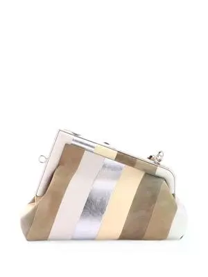 Fendi First Bag Leather And Suede Small Shoulder Bag