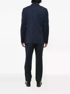 Corneliani Double-breasted Peak-lapel Suit - Blue