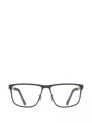 BLACKFIN Halifax Rectangle-frame Eyeglasses - Blue