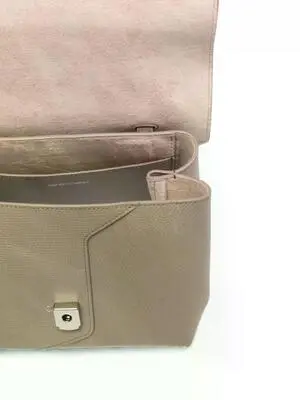 Emporio Armani Grained-leather Mini Tote Bag