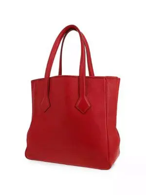 Hermès 2007 Victoria Tote Bag - Red