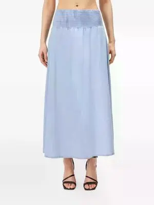 DRYKORN Shirred Waist Maxi Skirt