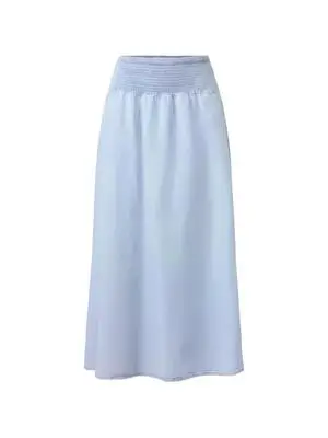 DRYKORN Shirred Waist Maxi Skirt