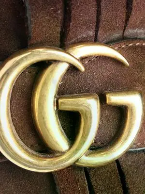 Gucci Marmont Loafer Mid-heel Pumps