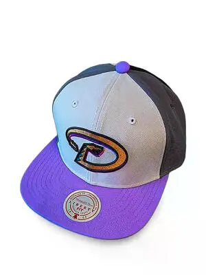 Mitchell & Ness Arizona Diamondbacks Mlb Triple Play Cap - Grey