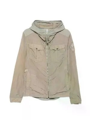 C.P. COMPANY 1990s Hooded Multi-pocket Jacket - Neutrals