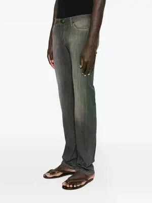 Missoni 1990s Striped Straight-leg Trousers