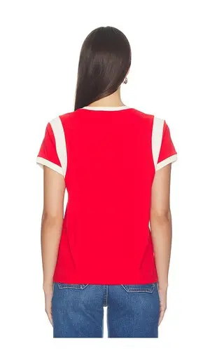 MOTHER The Boxy Goodie Inset Top
