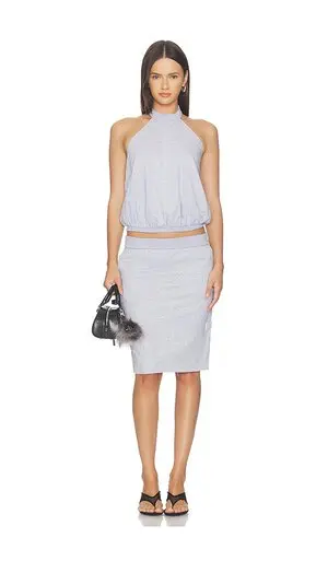 NIIHAI Utility Halter Top