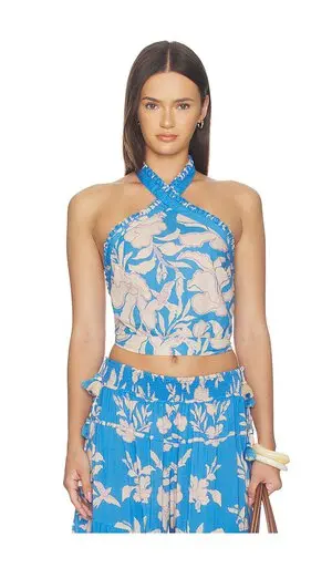 Poupette St Barth Suma Top - Blue