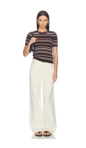 Rag & Bone Karina Stripe Short Sleeve In . Also