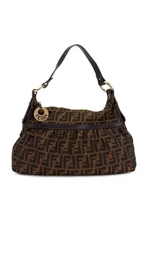FWRD RENEW Fendi Zucca Chef Shoulder Bag
