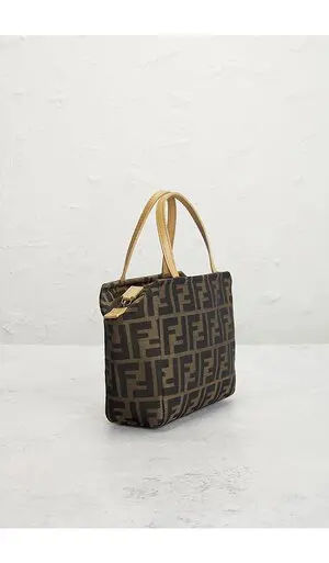 FWRD RENEW Fendi Zucca Canvas Tote Bag