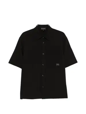 Emporio Armani Logo Shirt - Black