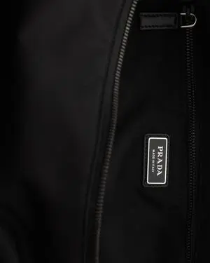 Prada Explore Re-nylon And Leather Duffel Bag