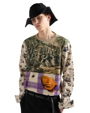 Prada Printed Cotton Shirt