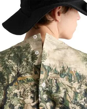 Prada Printed Cotton Shirt