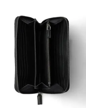 Prada Antiqued Leather Wallet