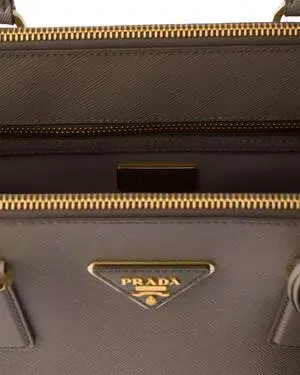 Prada Galleria Large Saffiano Leather Bag - Clay Grey