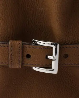 Prada Nubuck Leather Shoulder Bag