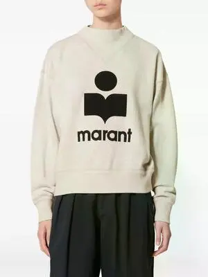 Isabel Marant Étoile Logo-print Cotton Sweatshirt