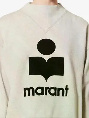 Isabel Marant Étoile Logo-print Cotton Sweatshirt