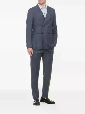 Caruso Pinstripe Double-breasted Suit