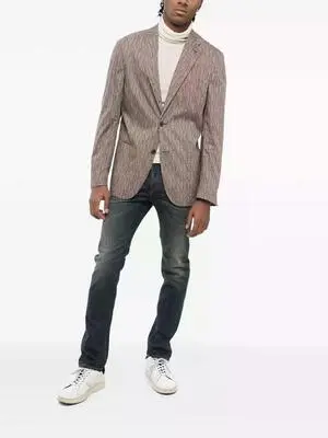 Corneliani Single-breasted Patch-pocket Blazer