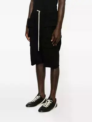 Rick Owens Creatch Drawstring Pocket Shorts