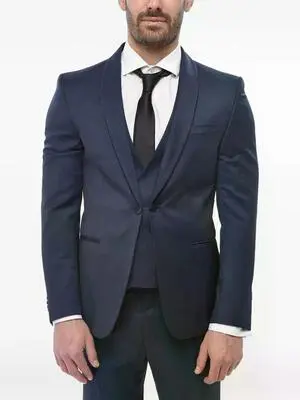 Corneliani Shawl-lapel Suit - Blue