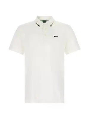 BOSS Swing Paddy Logo-print Polo Shirt