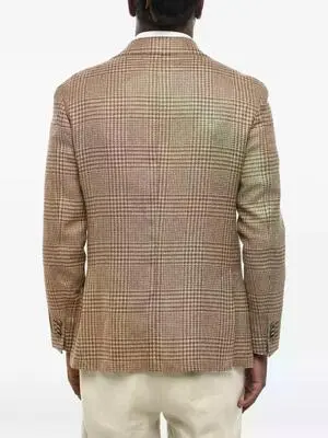 Corneliani Houndstooth Single-breasted Blazer