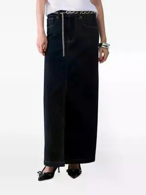 Liu Jo Denim Maxi Skirt