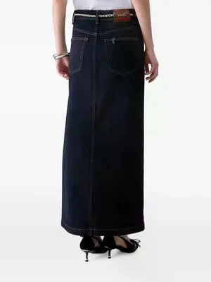 Liu Jo Denim Maxi Skirt