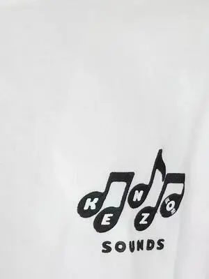 Kenzo Sounds Logo-print T-shirt