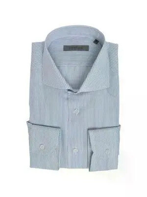 Corneliani Striped Shirt - Blue